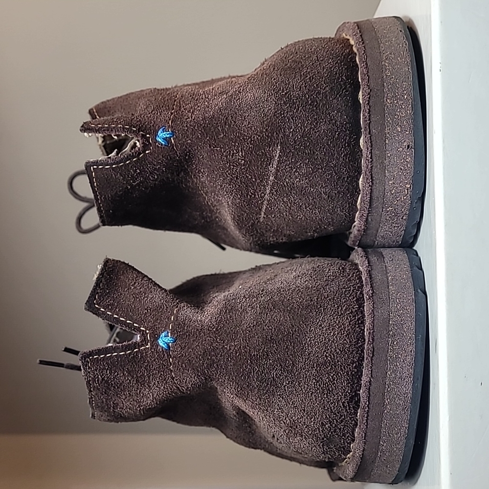 Timberland Chocolate Brown Suede Leather Chukka Boots… - Gem